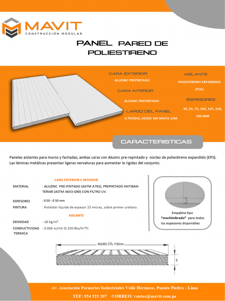 Panel Termomuro Pol | PDF