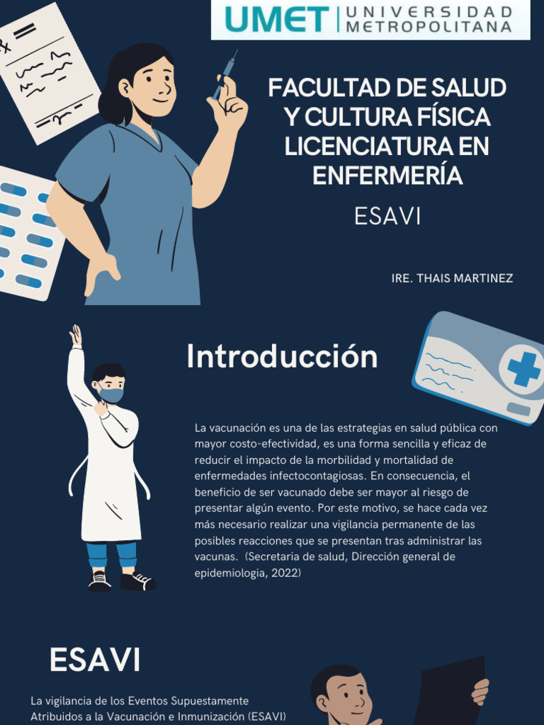 ESAVI | PDF | Vacunación | Vacunas