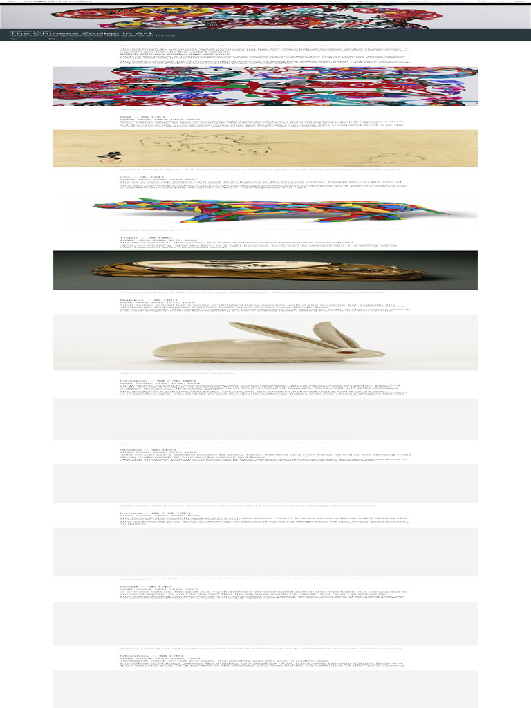 Chinese Zodiac Animals in Art History | PDF | Chinese Zodiac