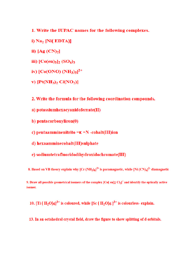 TRANSITION QNS | PDF