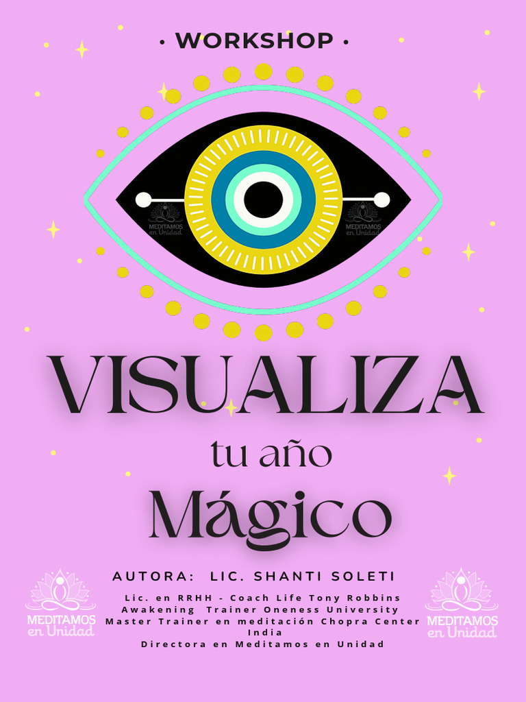 Visualiza Tu Año Mágico: Taller de Metas | PDF
