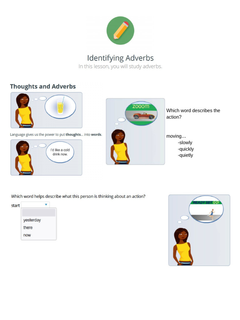 Recognizing Adverbs | PDF | Adverb