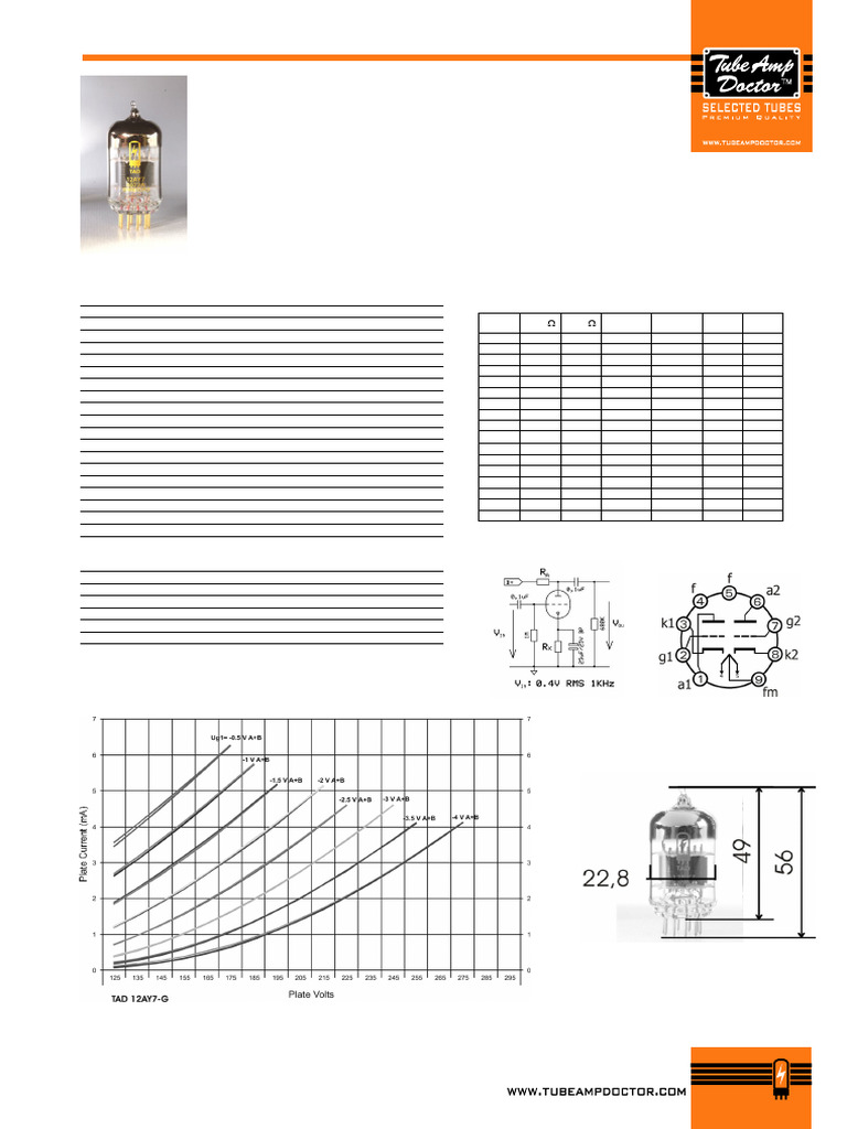 Tad Datasheet Rt007 GB 030811 Version 1 0 | PDF | Electricity ...