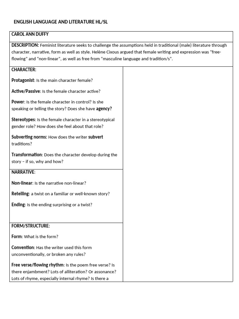 Literary Criticism Template | PDF