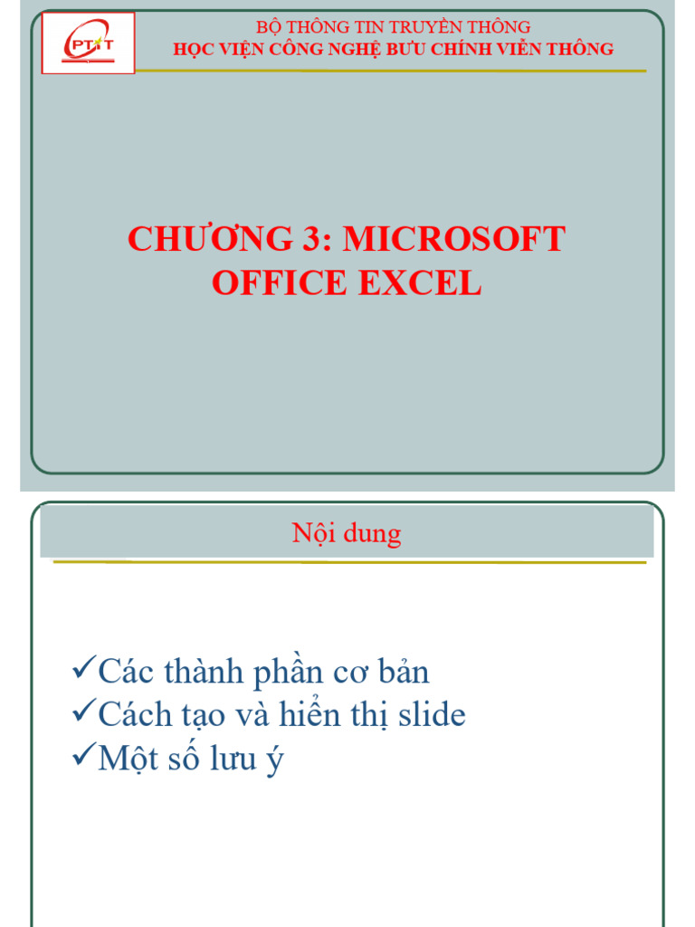 Chapter 3 - Excel | PDF