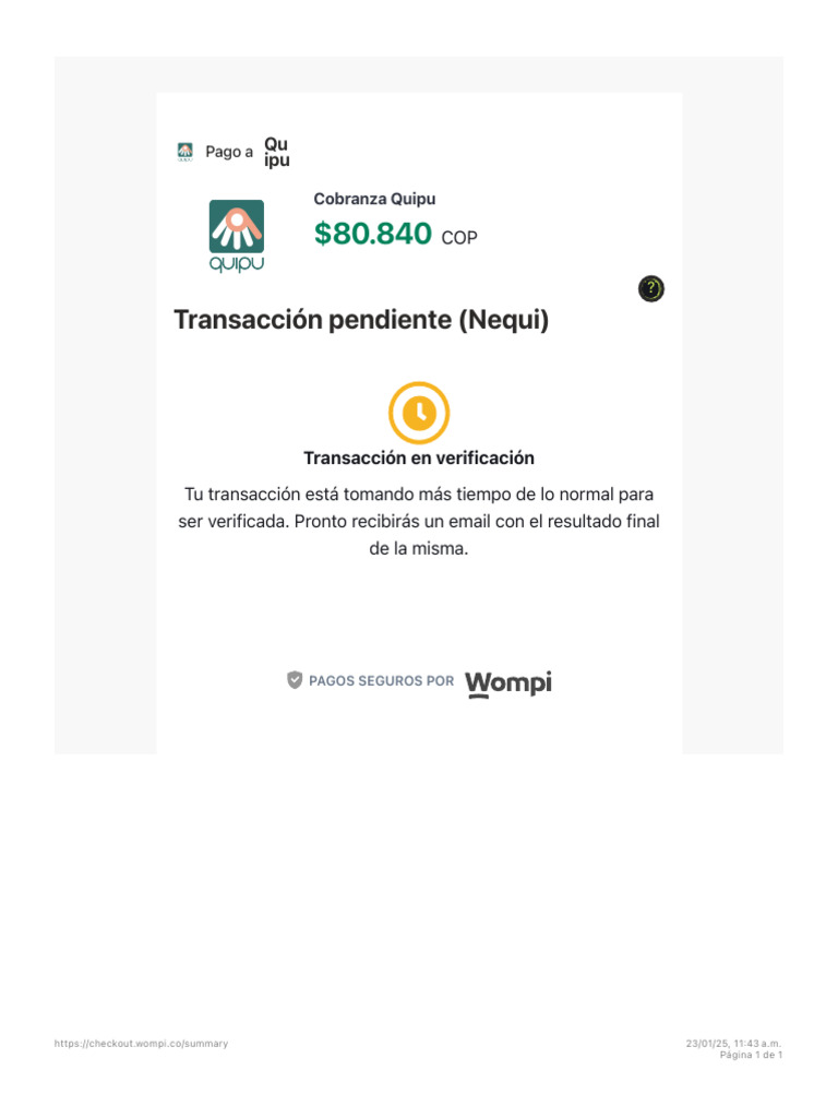 Wompi | PDF