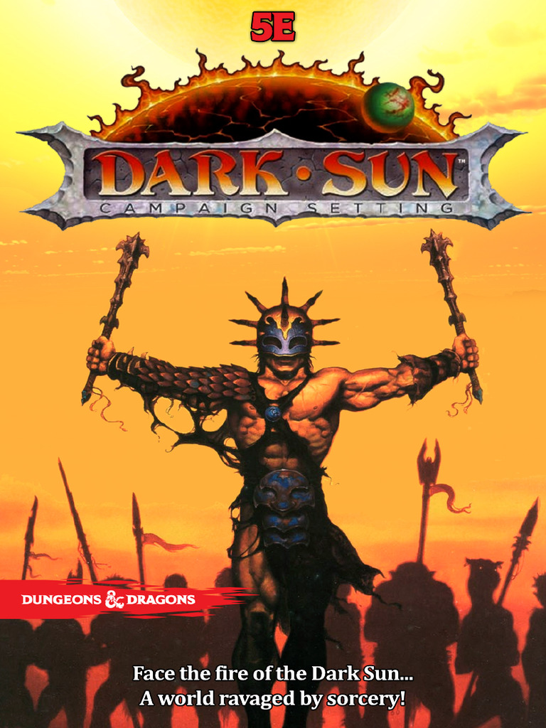 D&D 5e - Dark Sun 5th Edition Conversion | PDF | Dwarf (Dungeons & Dragons)