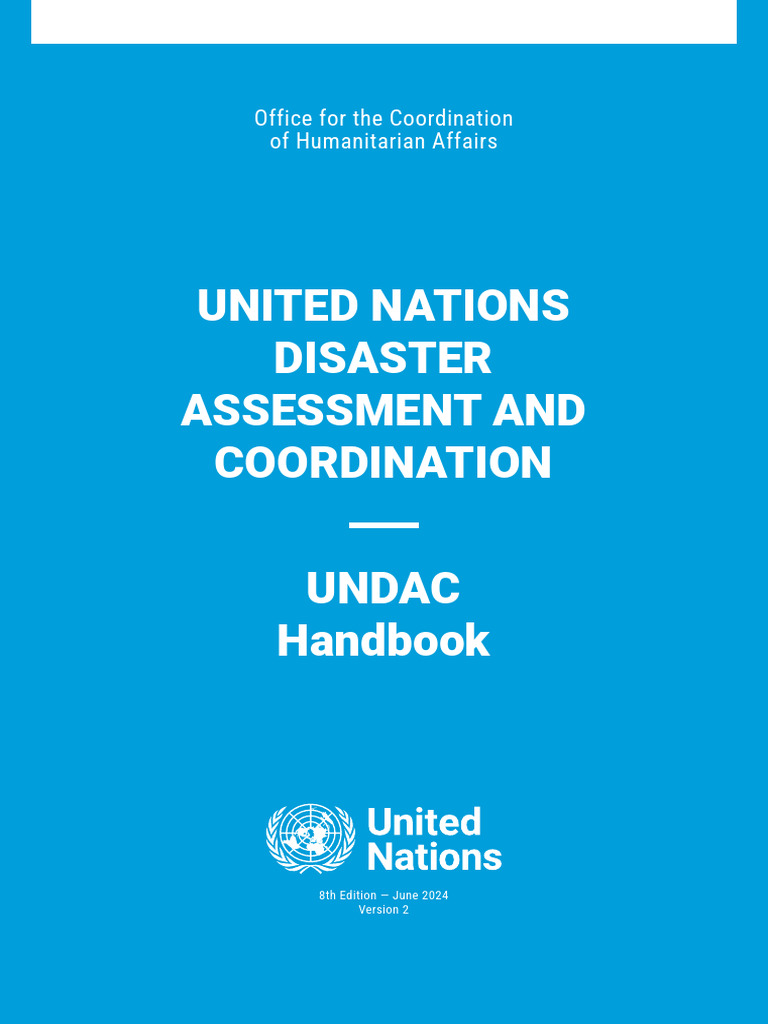 UNDAC Handbook 8th Edition 2024 | PDF | United Nations | International ...