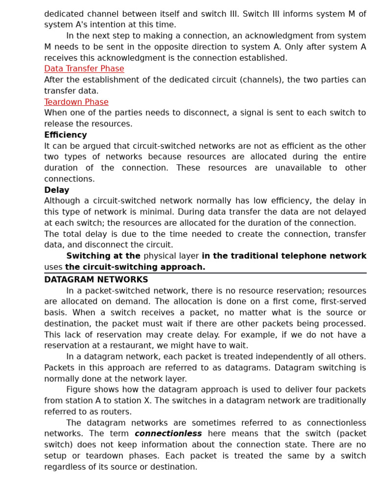 COMPUTER NETWORKS NOTES-24 | PDF