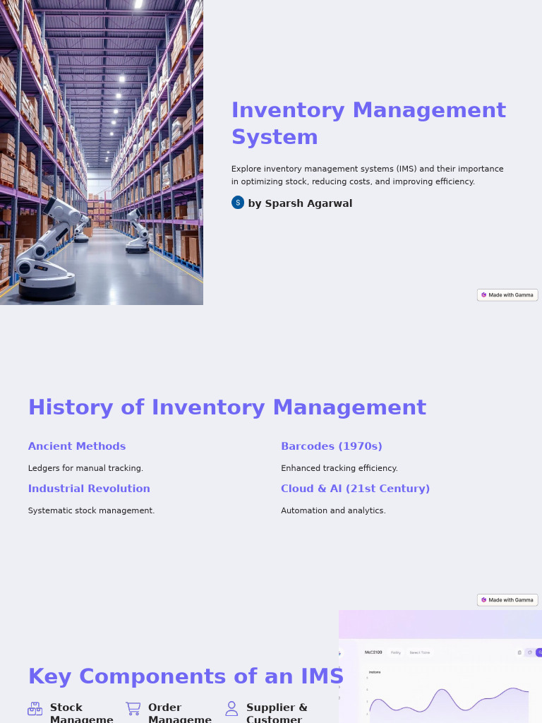 Inventory Management System | PDF