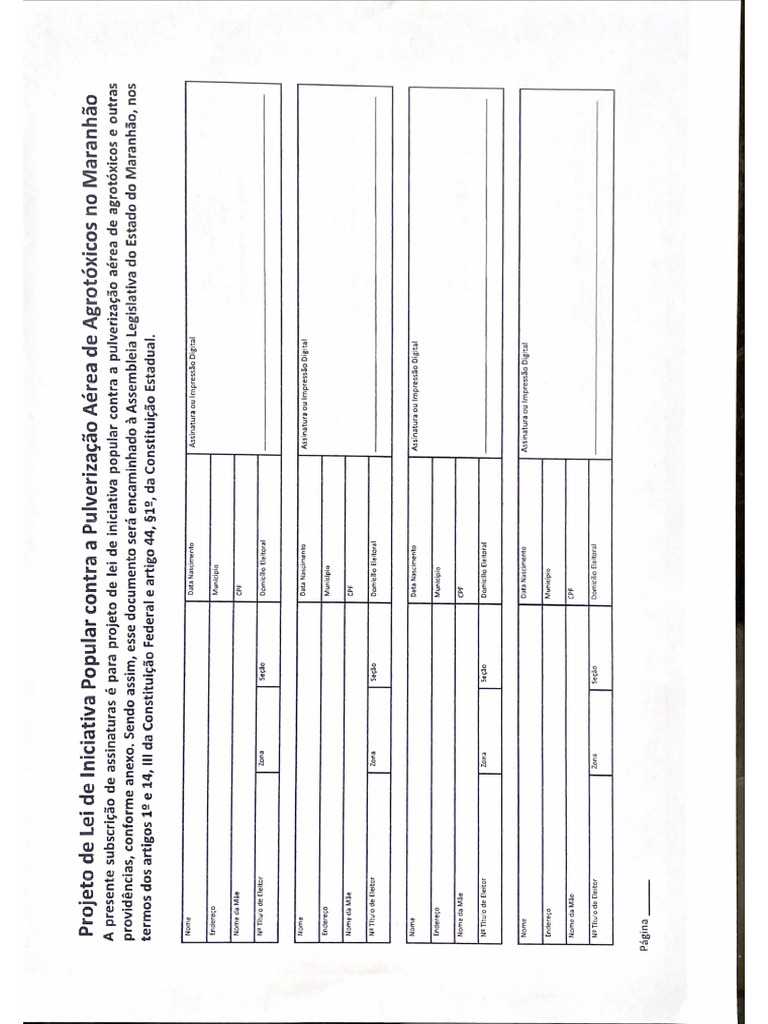 Projeto de lei | PDF