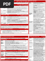 Lancer Rules Quick Reference Guide | PDF | Naval Mine
