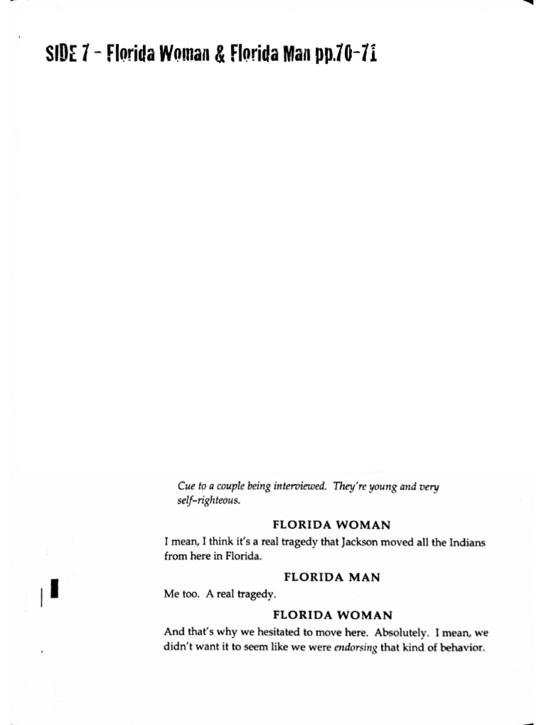 Bloody Bloody SIDE 7 - Florida Woman & Florida Man pp.70-71 | PDF