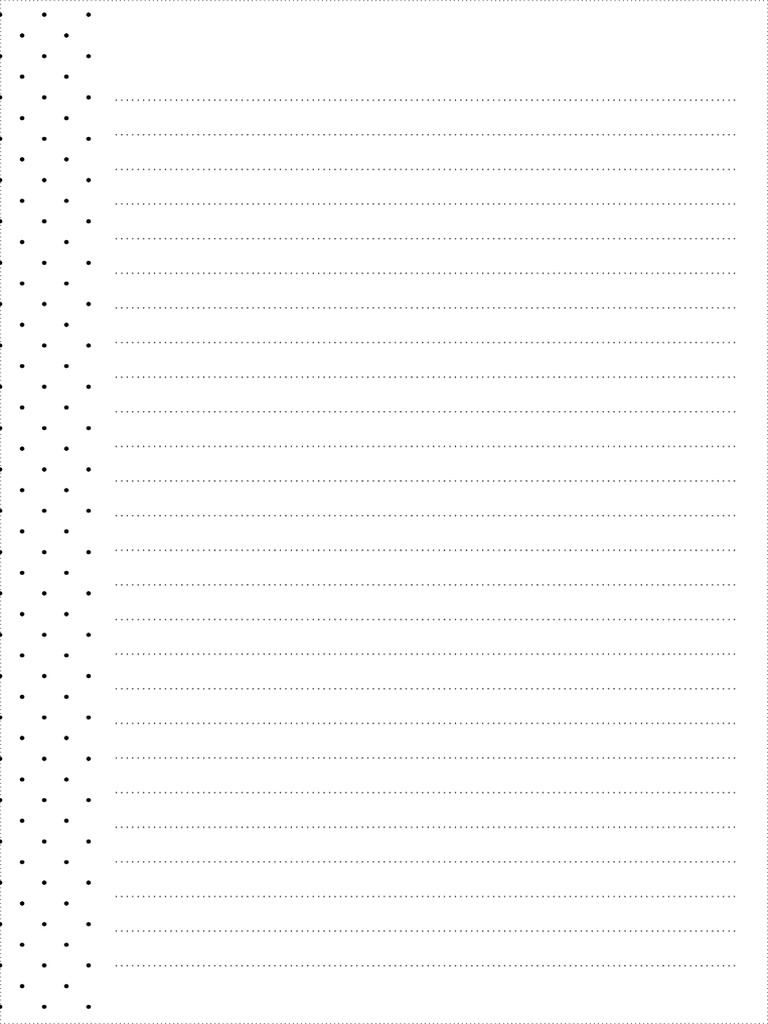 Lined Paper - A5 | PDF