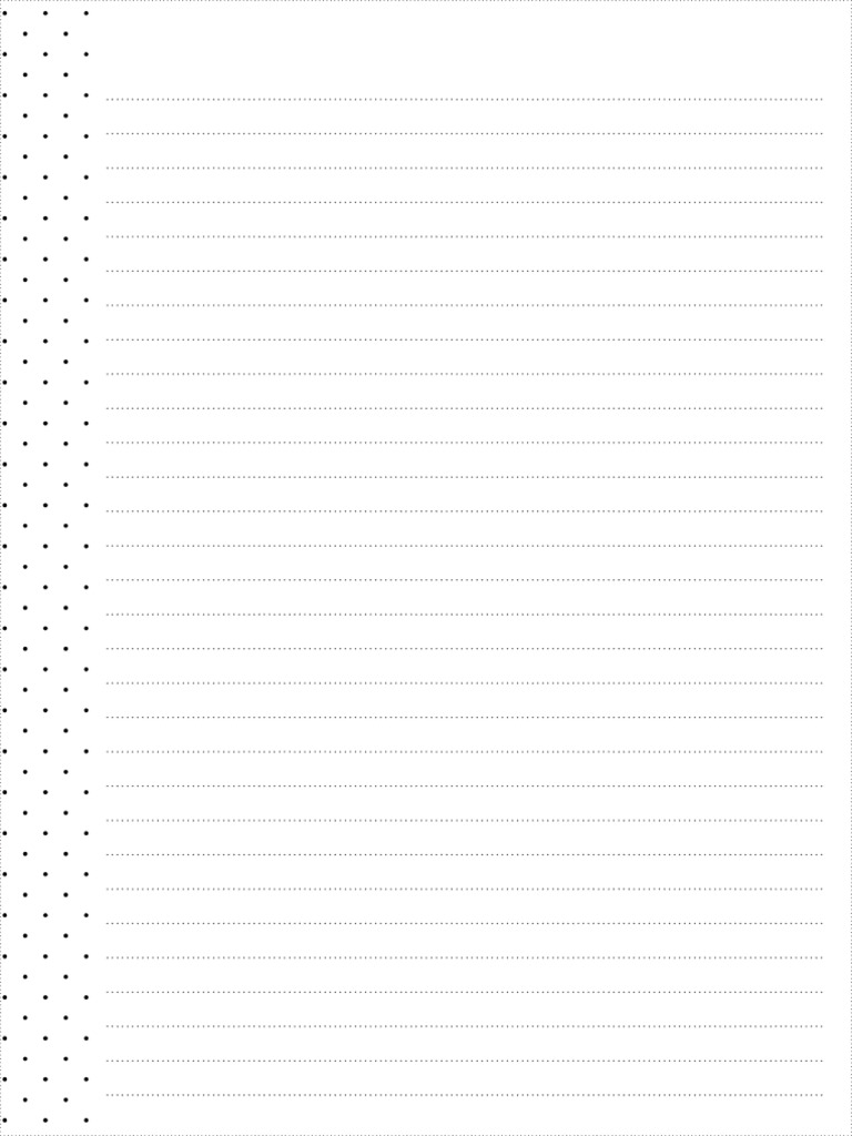 Lined Paper - Happy Planner Classic | PDF