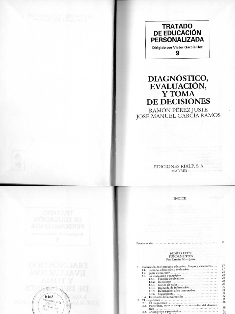 003 Perez Juste Diagnost evaluac y decis001 | PDF