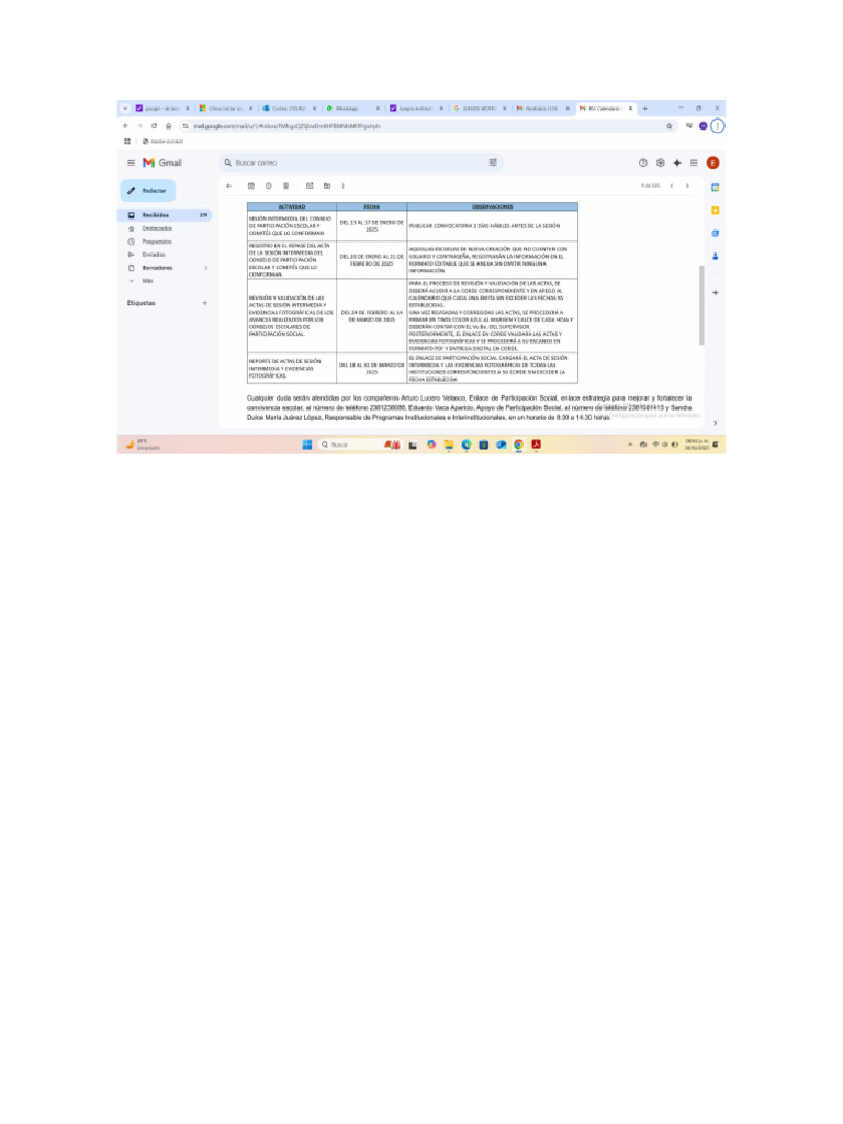 Calendario de Repase | PDF