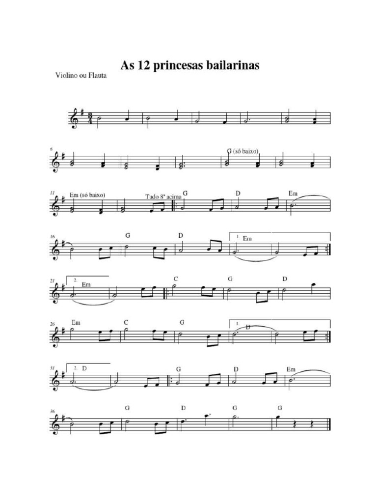 Princesas Bailarinas | PDF