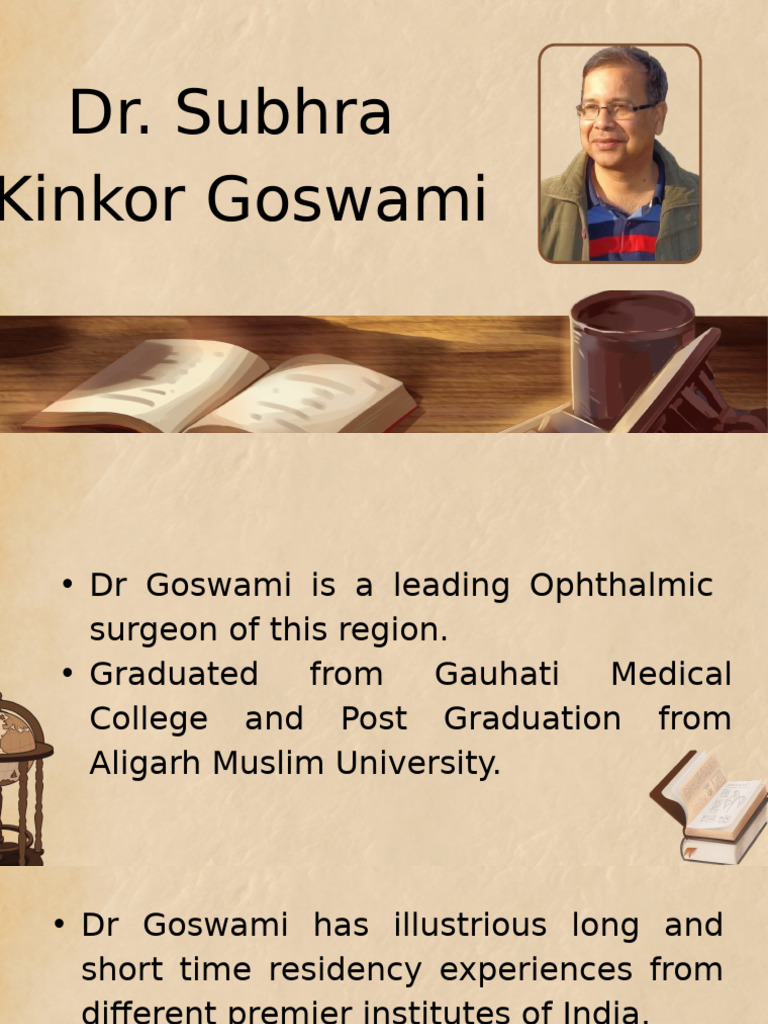 DR Subhra Kinkor Goswami Sir | PDF