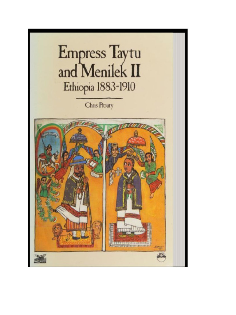 Empress Taytu: Rise and Fall | PDF