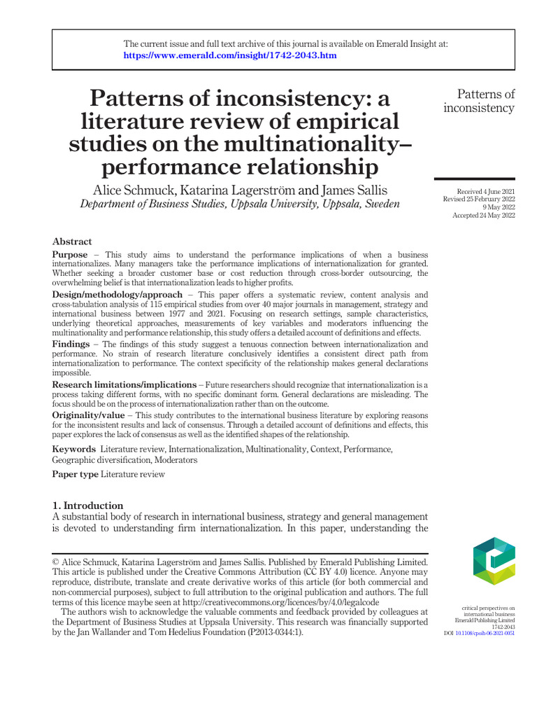 FULLTEXT01 | PDF | Statistics | Meta Analysis