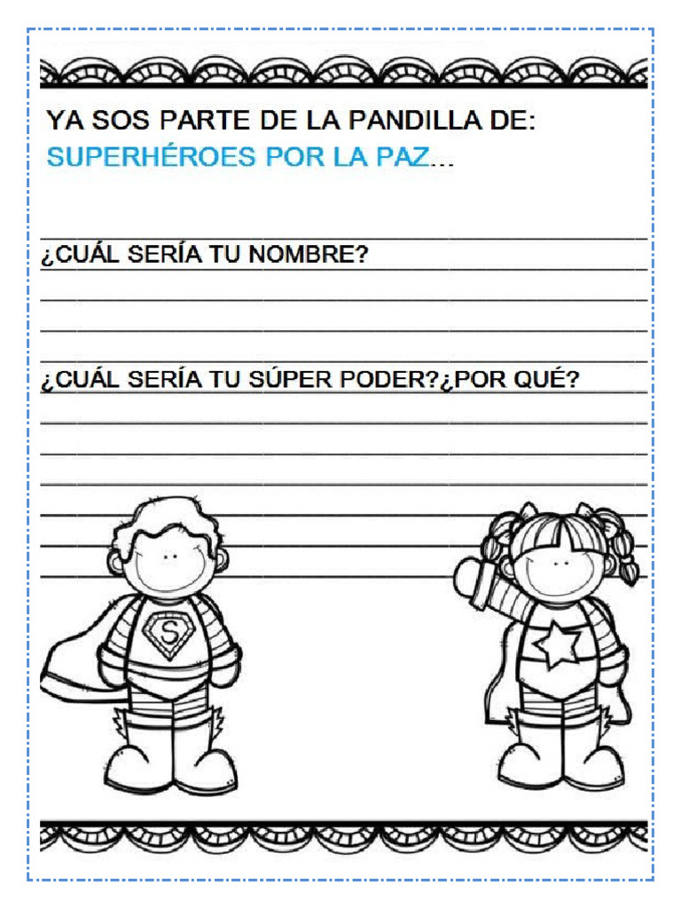 Soy Un Superhéroe | PDF