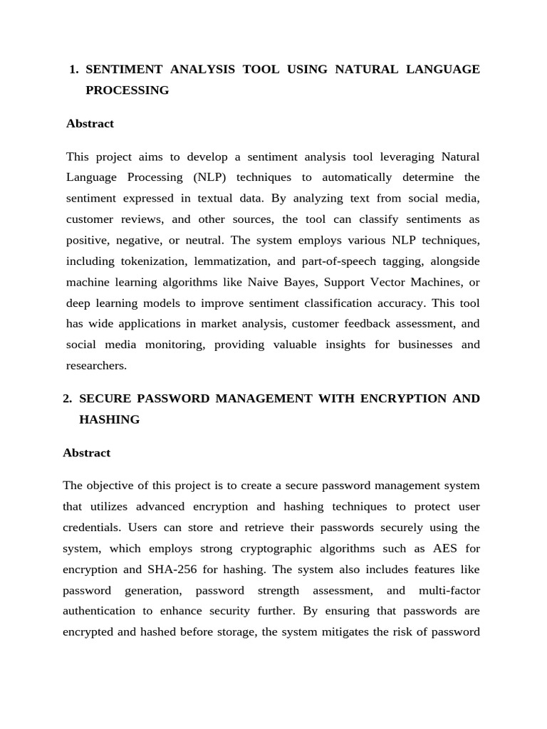 Sentiment Analysis Tool with NLP | PDF | Internet Of Things | Machine ...