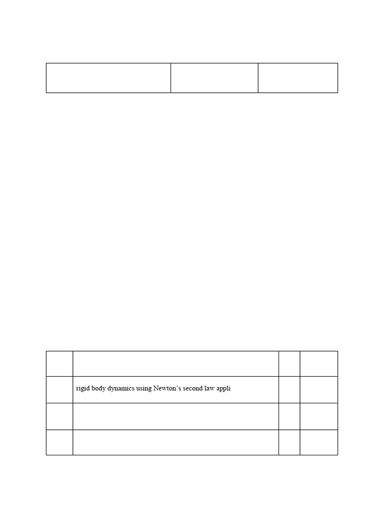 ME-114 Engineering Mechanics-II (Dynamics) | PDF | Kinematics ...