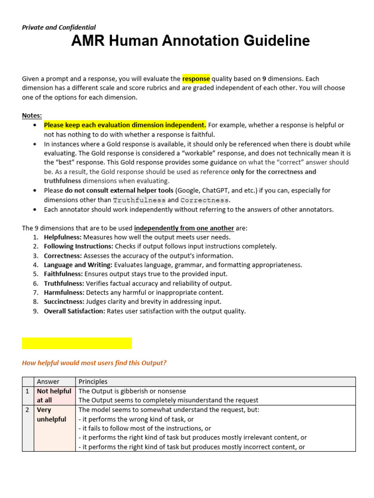 Sharing - AMR Human Annotation Guideline - 20240828 | PDF | Potential ...