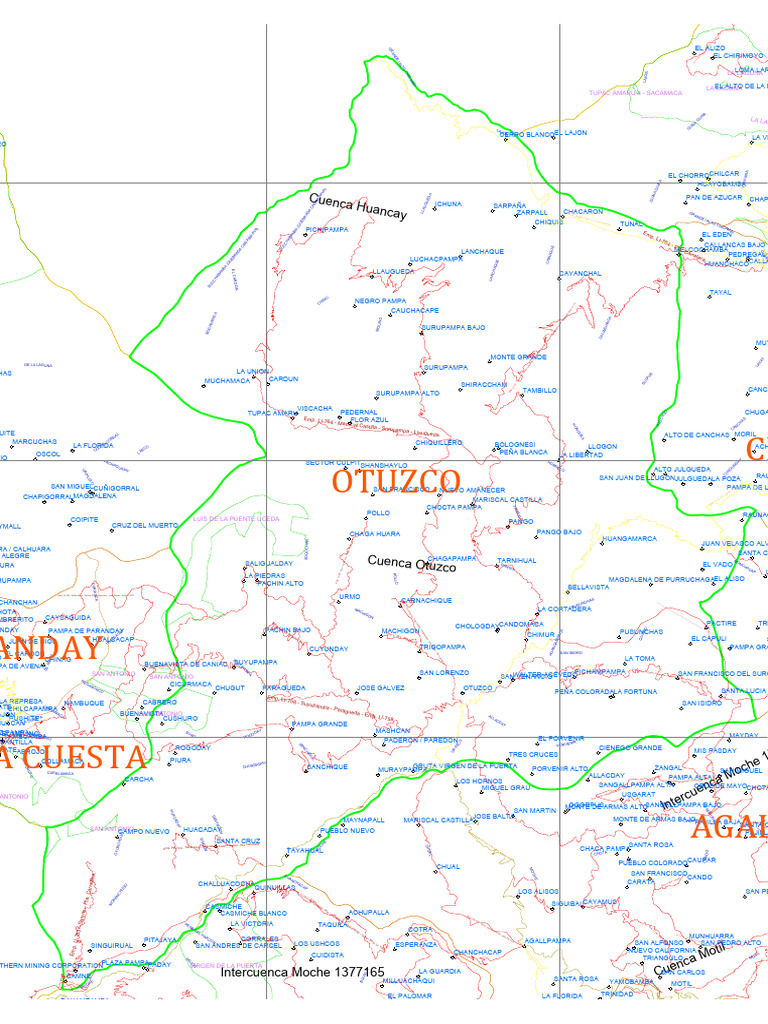 PLANO BASE OTUZCO - PROVINCIAL - 2019-Model | PDF