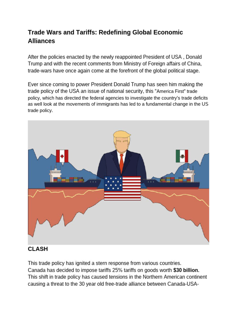 ArnavvSharma - Trade Wars and Tariffs - Redefining Global Economic ...