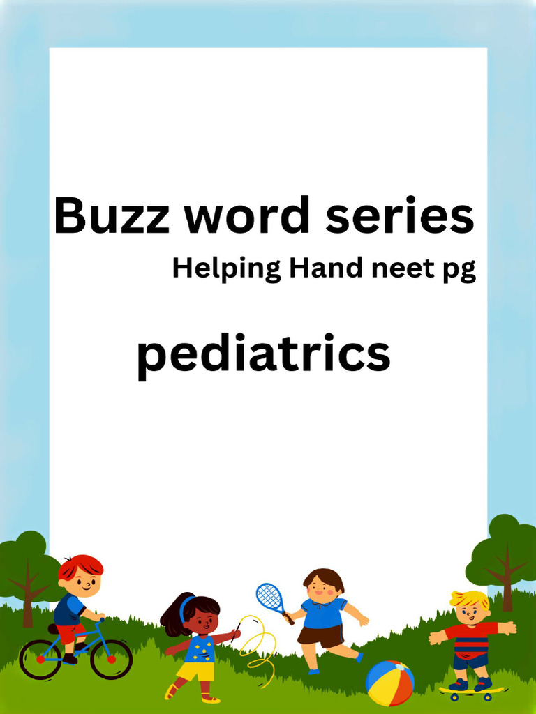 Pediatrics | PDF