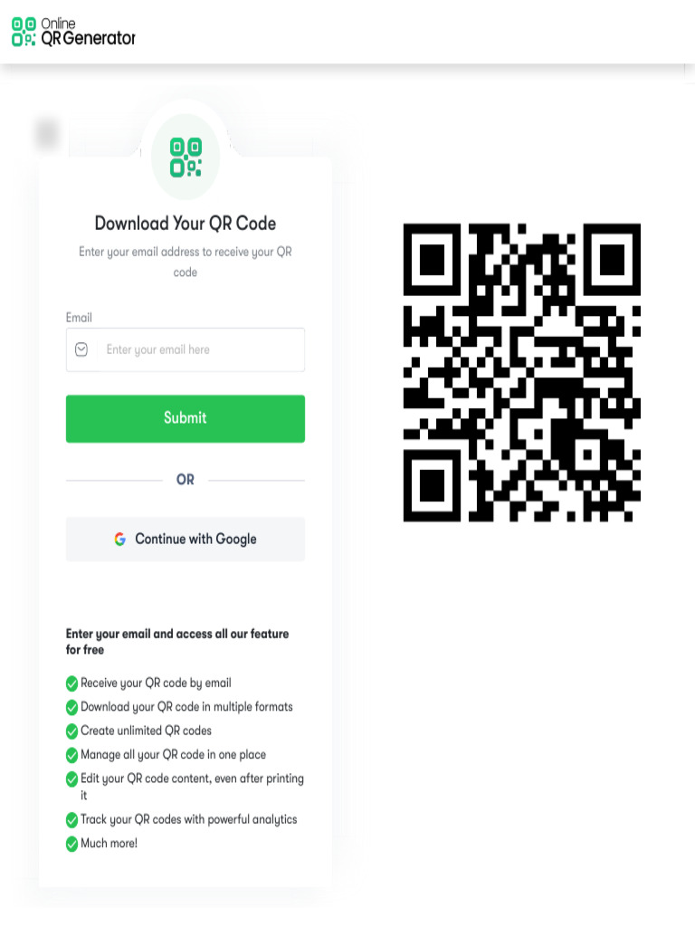 Create, Manage and Track Your QR Codes | PDF