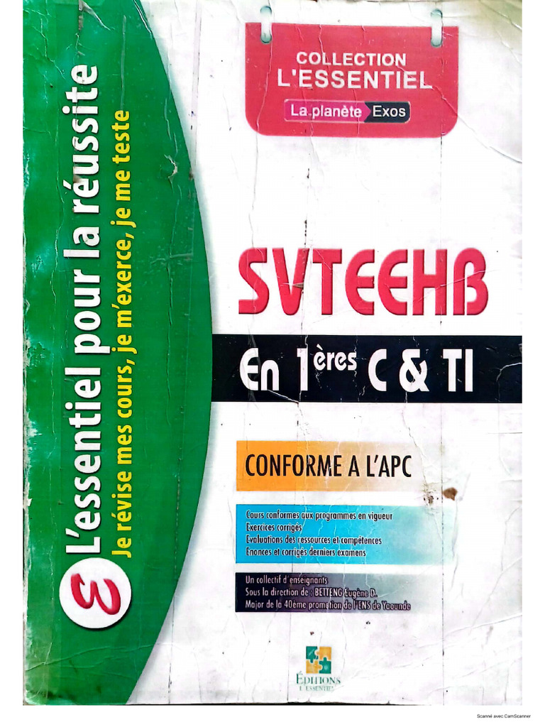 SVT Première Ti, C | PDF