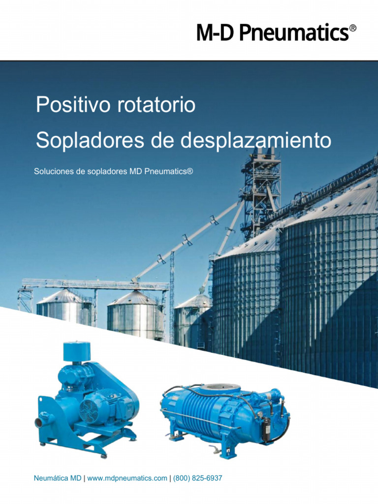 Rotary Positive Displacement Blowers-Comprimido | PDF | Rodamiento ...
