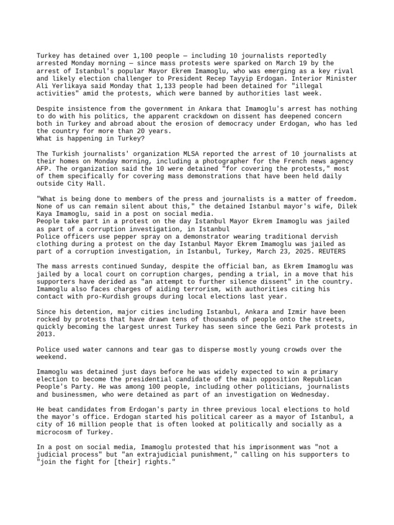 Fork 1 | PDF | Recep Tayyip Erdoğan | Government