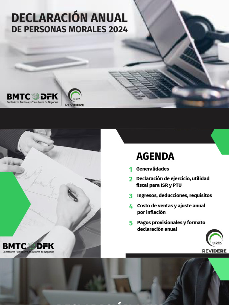 Declaración Anual ISR 2024: Guía Completa | PDF | Impuesto sobre la ...