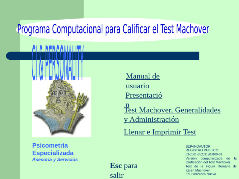 Test Machover | PDF