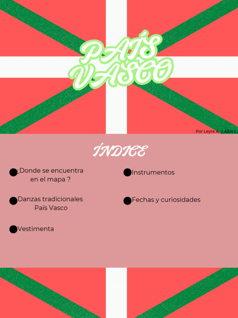 PAÍS VASCO.pdf | PDF | Instrumentos musicales | Las artes escénicas