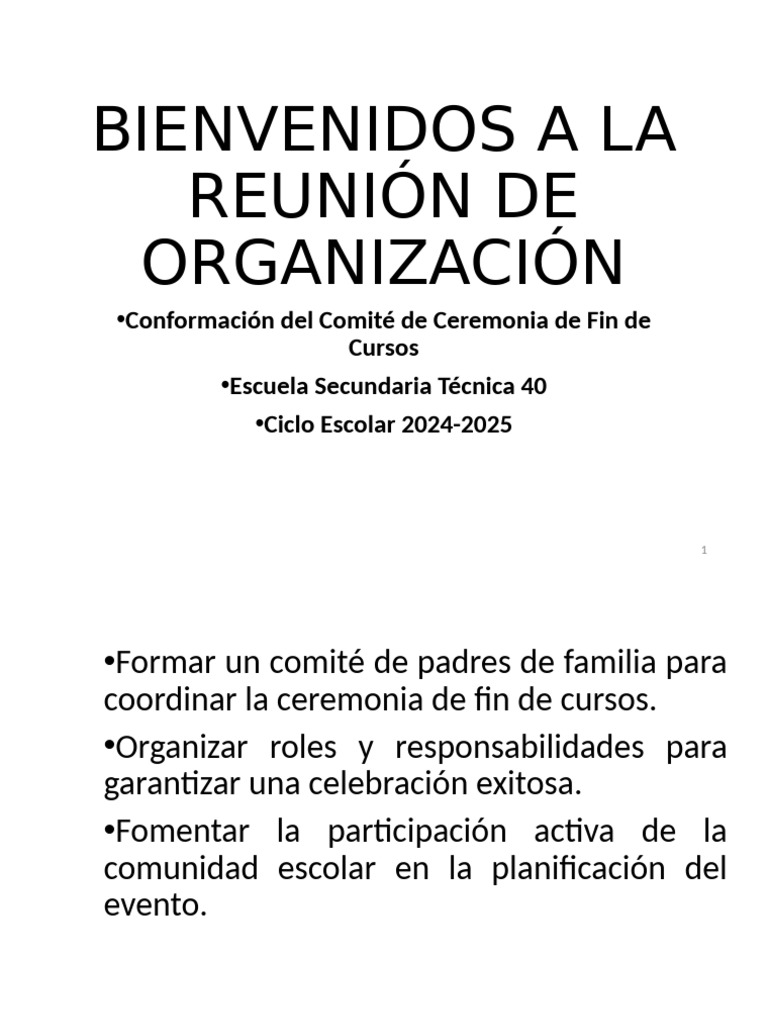 Actividad Reunión | PDF