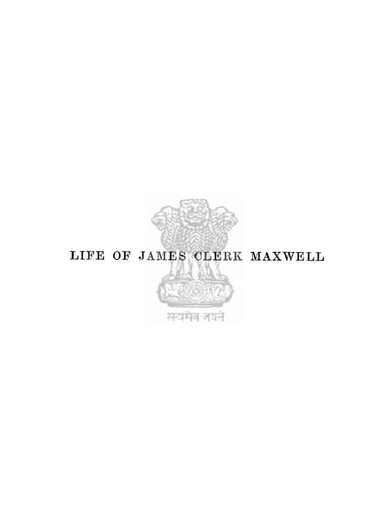 James Clark Maxwell | PDF
