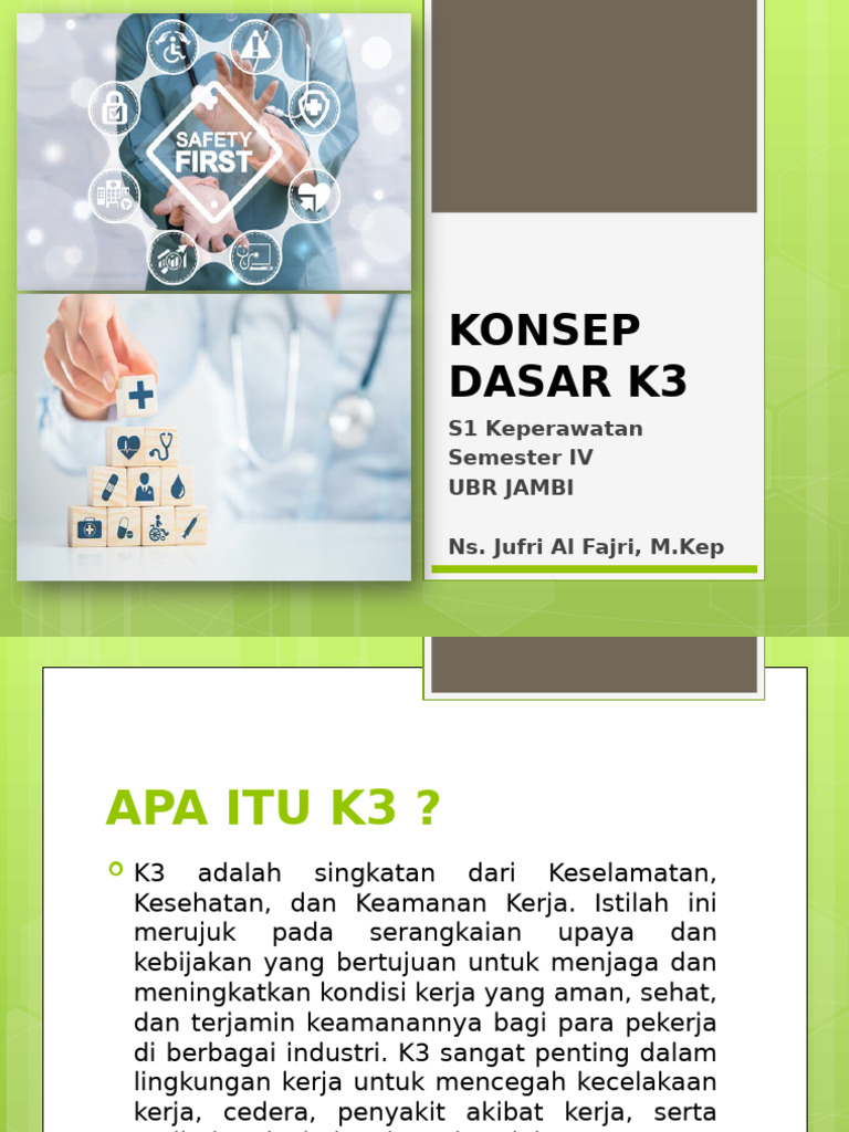 Konsep Dasar k3 | PDF