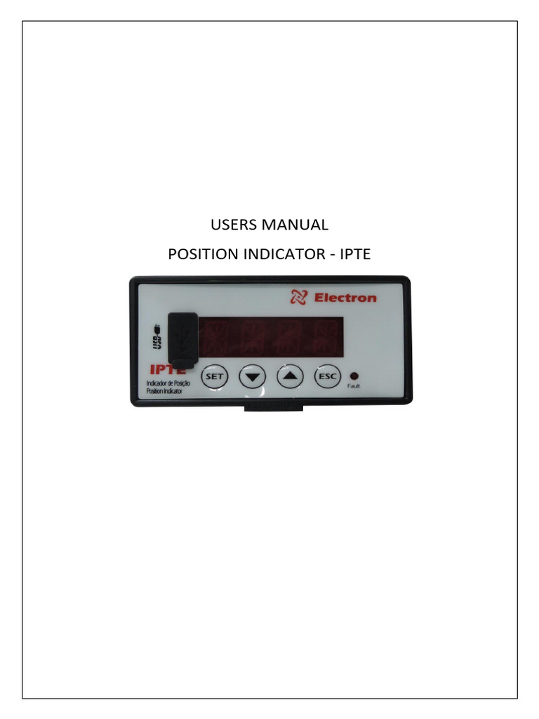 IPTE Tap Position Indicator Manual | PDF | Electronic Engineering ...