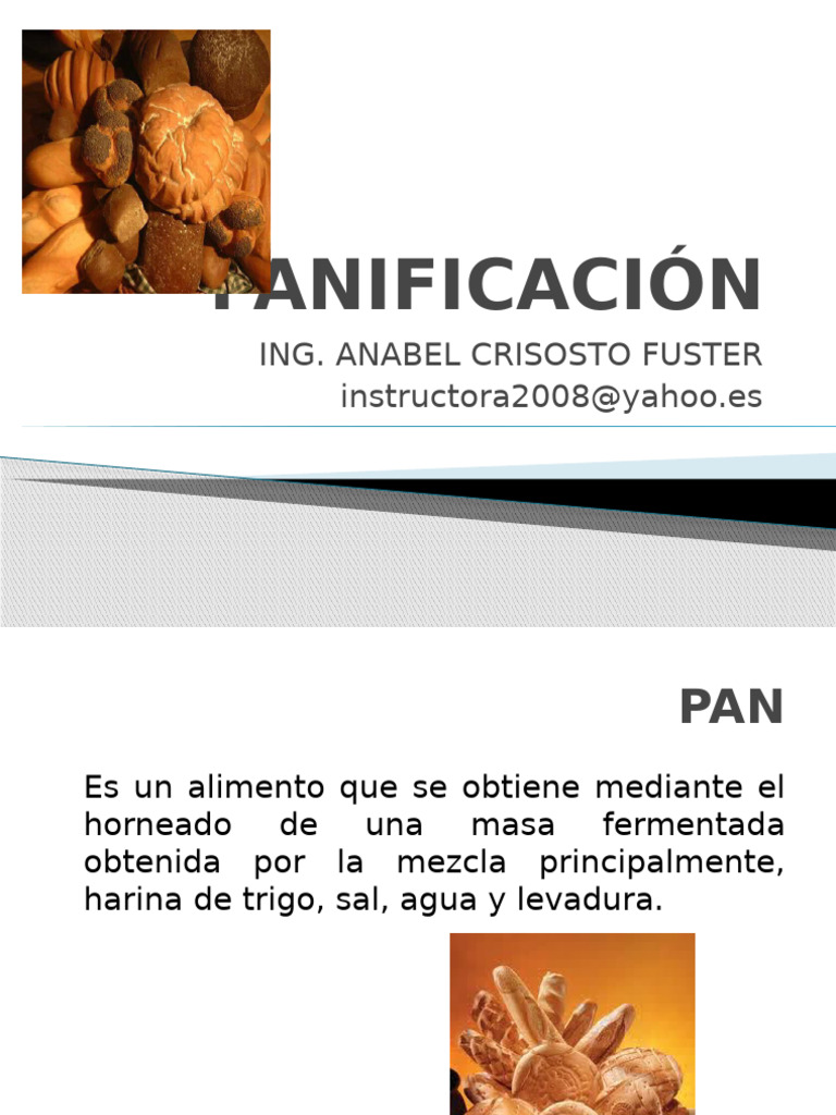 Principios y Defectos de la Panificación | PDF | Panes | Levadura