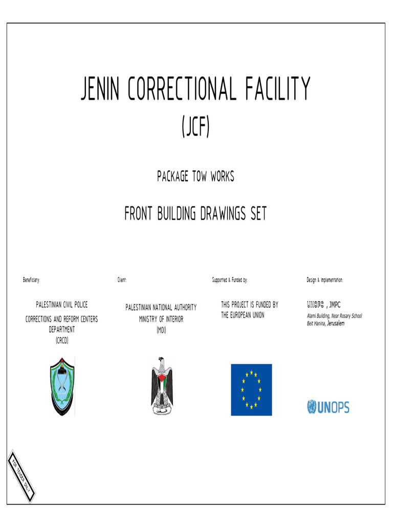 ANNEX III-Front Building Drawings Set | PDF | Specification (Technical ...