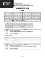 Informatika 20 Sınaq Cavablar Qrup_1_AZ | PDF