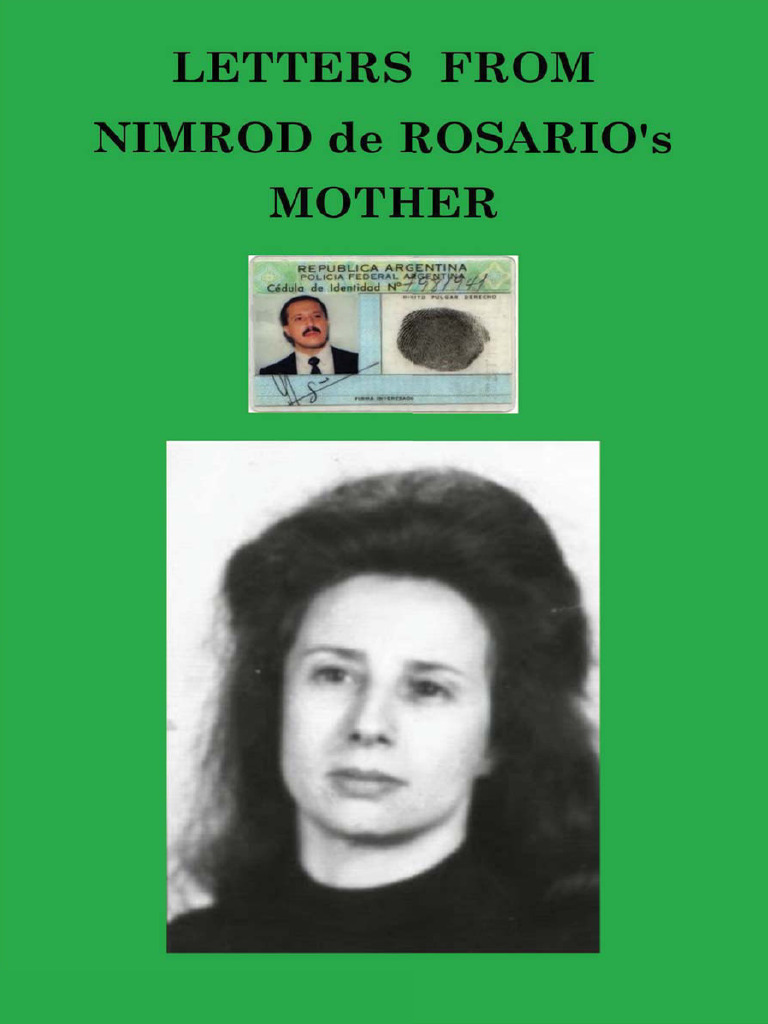 Letters from Nimrod de Rosario's Mother (Berserker books) | PDF | Reality