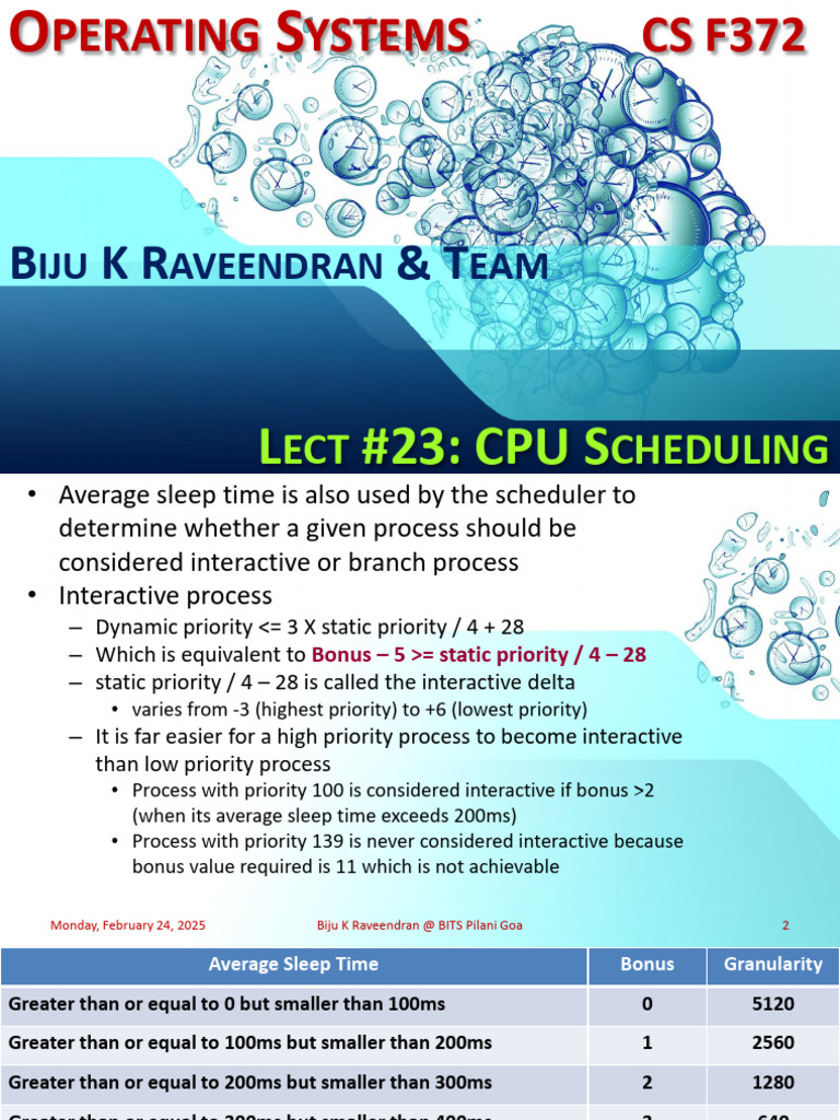 OS_Scheduling | PDF | Scheduling (Computing) | Computing