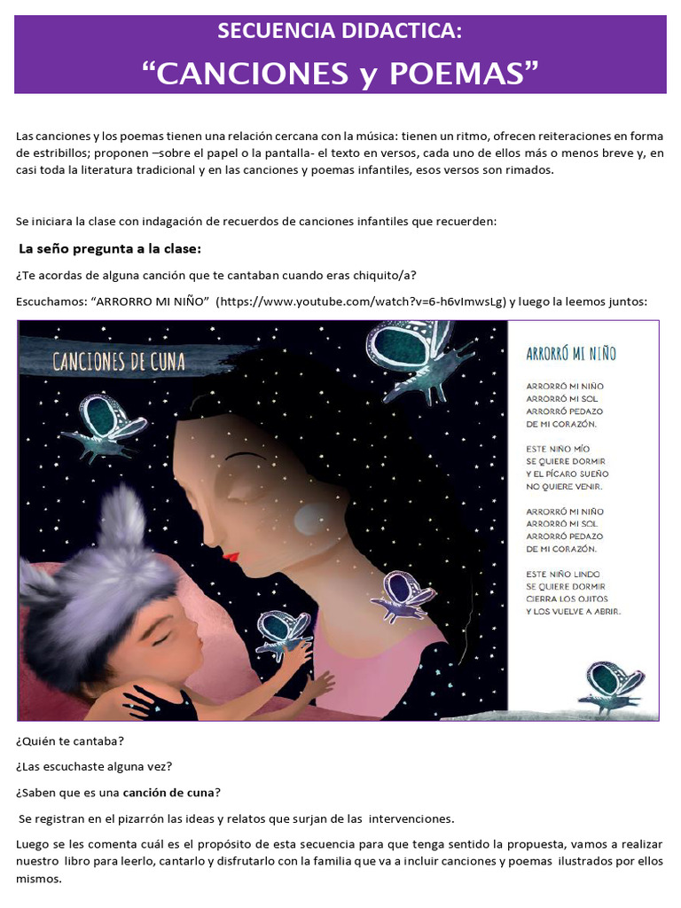 Canciones y Poemas para Niños | PDF | Canciones | Poesía