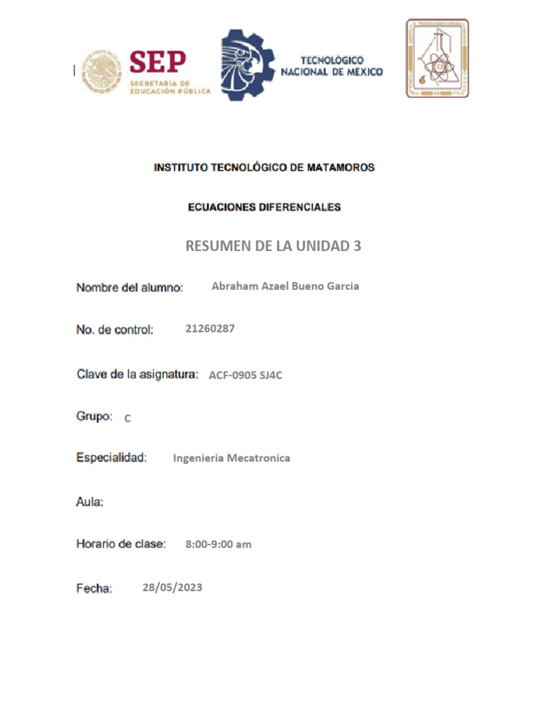 Resumen U3 SJ4C Bgaa 21260287 | PDF